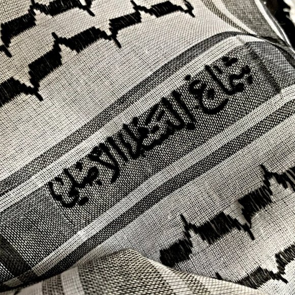 Palestine Keffiyah | Keffiyehs | Host Pick Black White Palestine ...